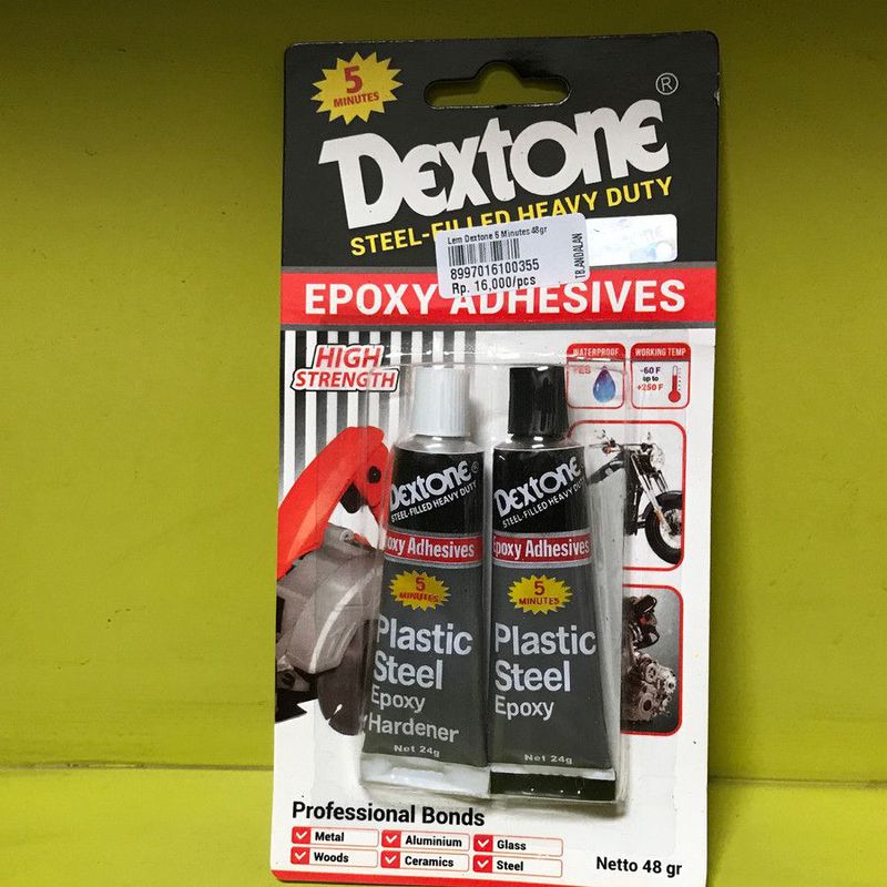 Lem Besi Dextone Epoxy 5 menit