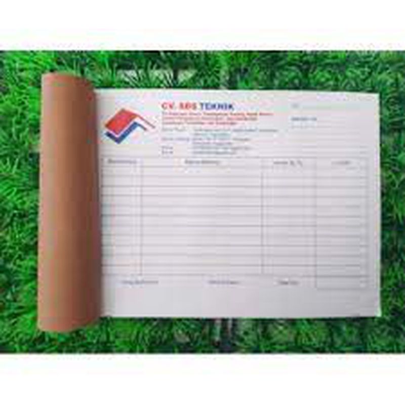 cetak nota bw 1/2 f4