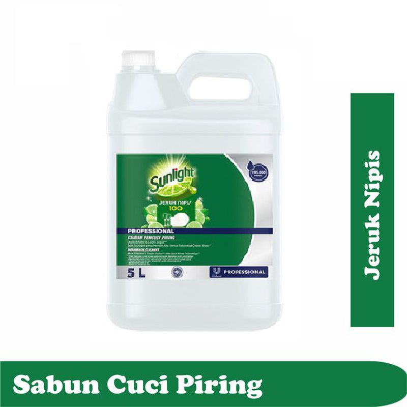 SUNLIGHT JERUK NIPIS 5 LITER JERIGEN