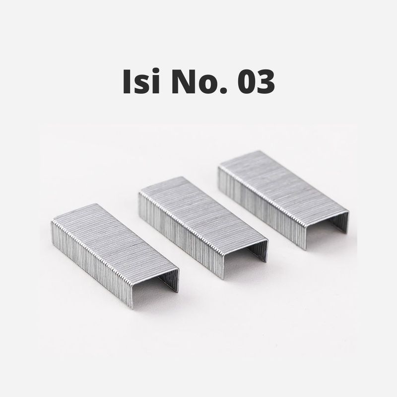 Isi Staples/Stapler/Hekter No. 3