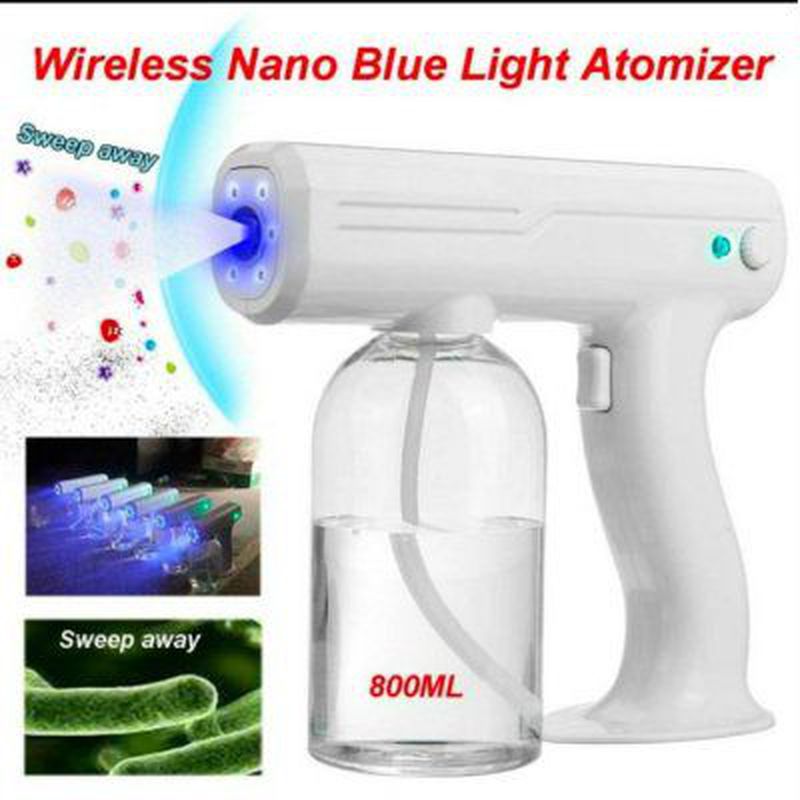 NANO SPRAY GUN STEAM GUN WIRELESS PORTABLE UV LIGHT [AC782] (c19)