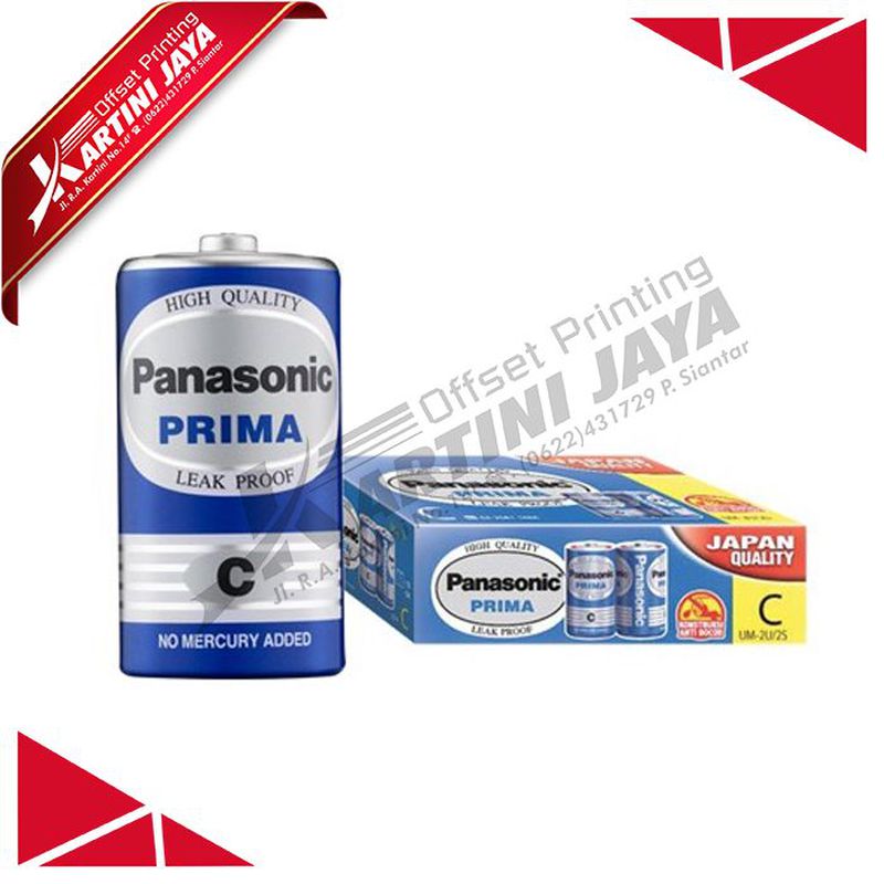 BATERAI PANASONIC BIRU UM 2U
