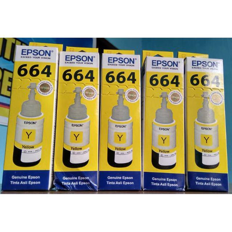 tinta printer yellow