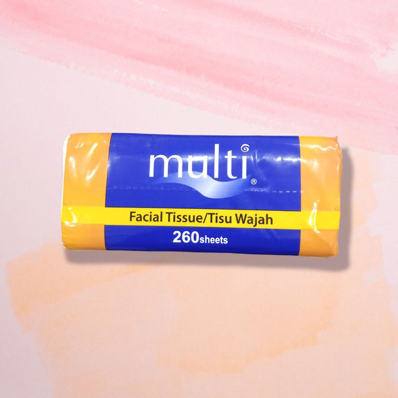 Multi tisu Wajah 260sheets
