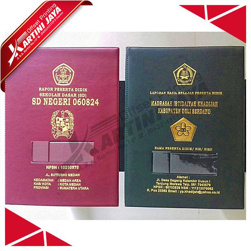 MAP RAPORT / IJAZAH POLY EMAS (CUSTOM)