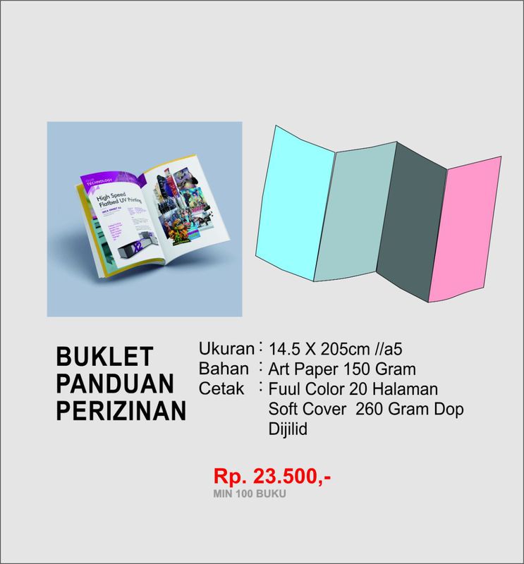 Buklet Panduan Perizinan