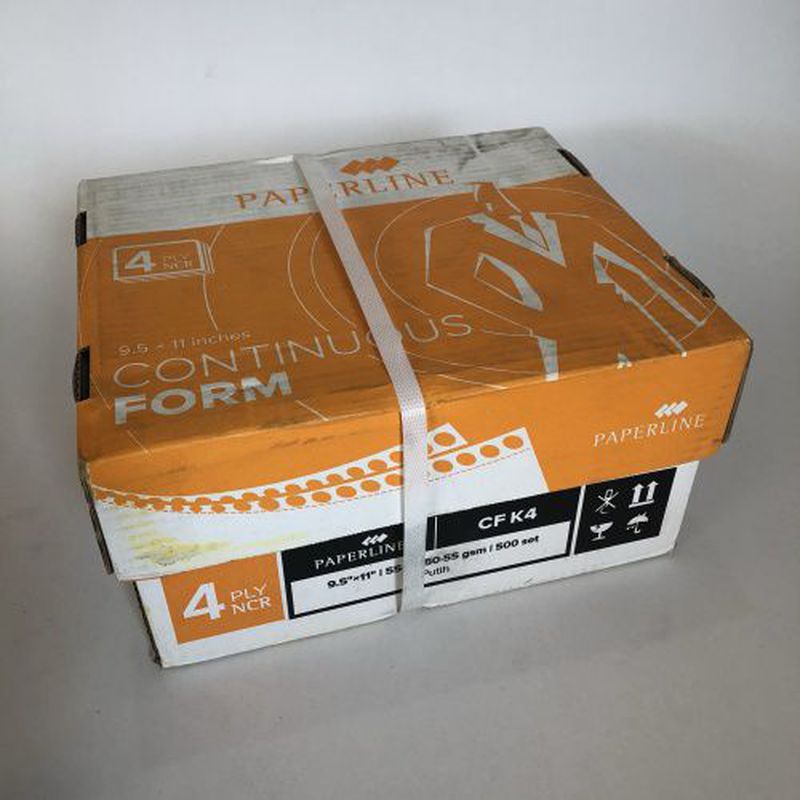 Kertas Continuous Form 4 Ply 9,5 x 11 - Paperline CF K4 NCR Putih
