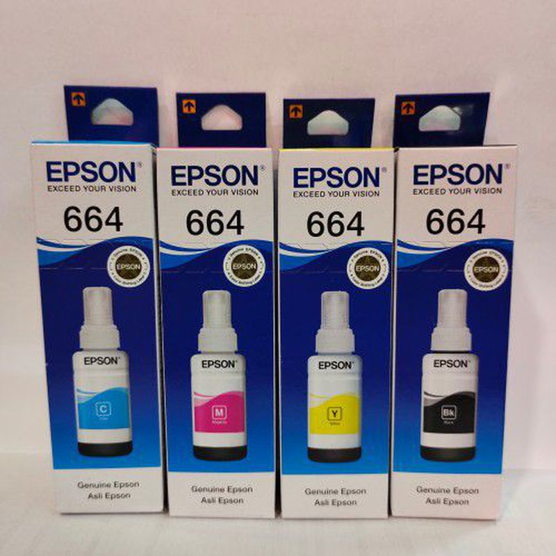 TINTA EPSON 664 ORIGINAL - Hitam