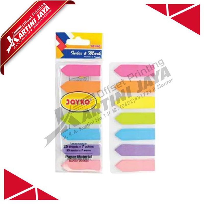STICK NOTES POST IT JOYKO PANAH KERTAS