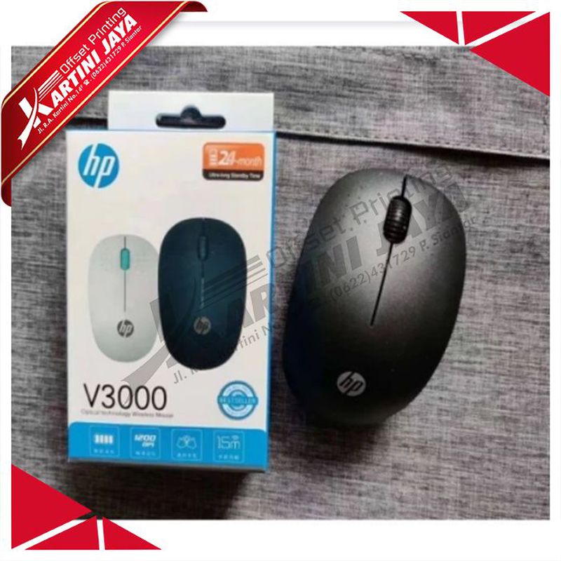 MOUSE WIRELESS HP V3000 (ORIGINAL)