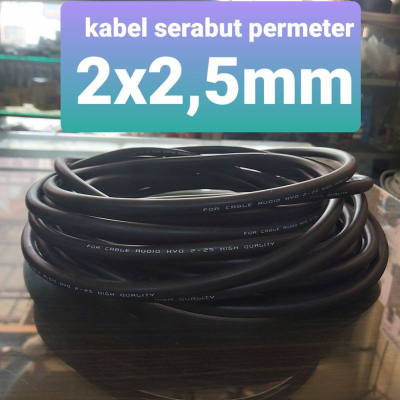 Kabel Listrik NYM serabut 2 x 2,5mm eceran