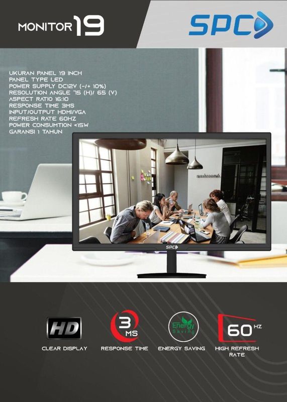 SPC MONITOR HD-19