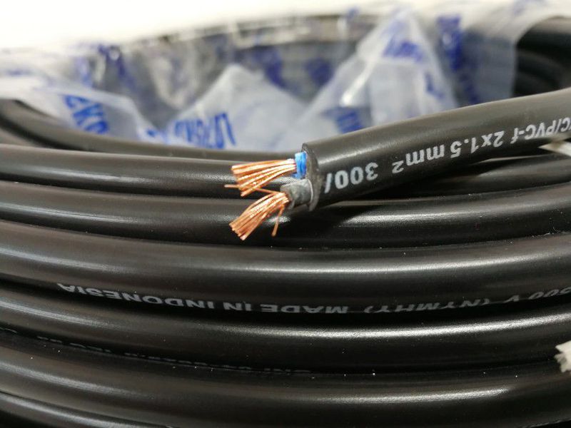 Kabel Listrik Serabut NYA 2x1,5 100M
