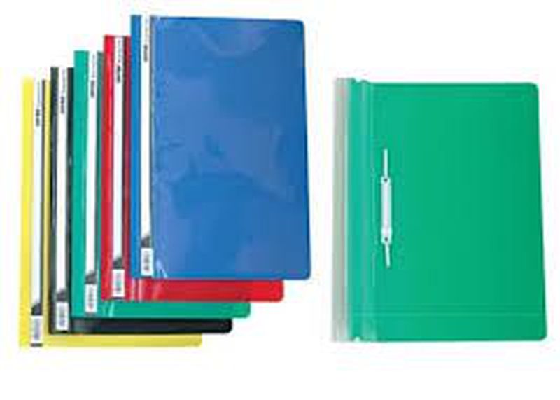 Map Plastik Business File jepit Transp