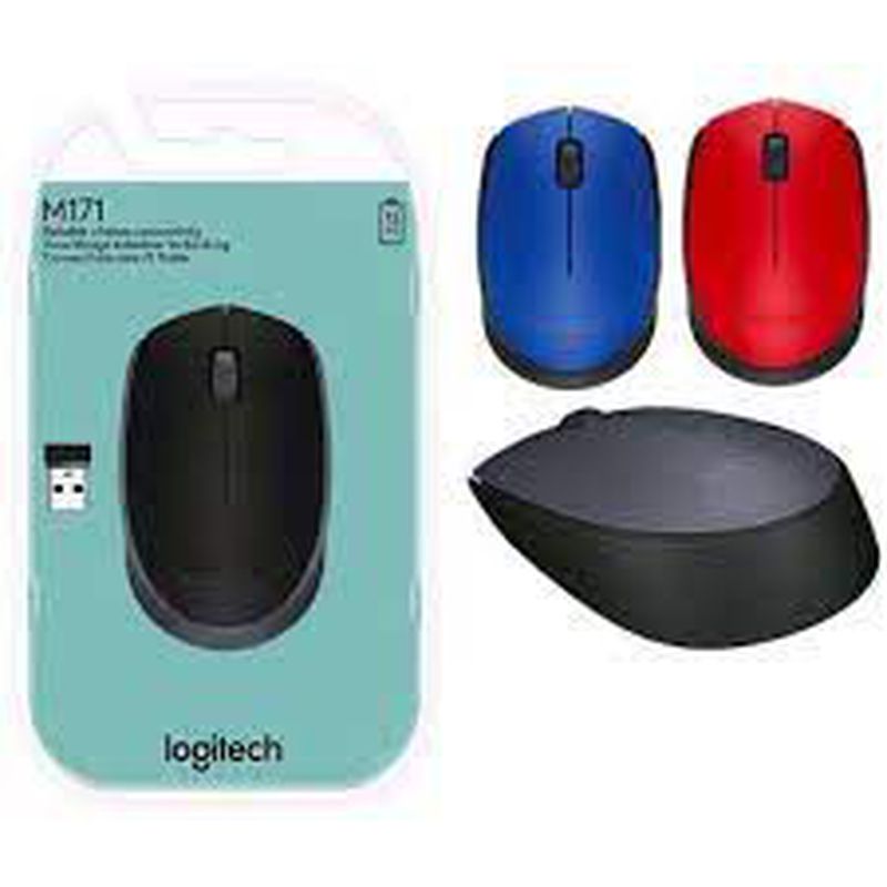 MOUSE WIRELESS LOGITECH M171 - Biru