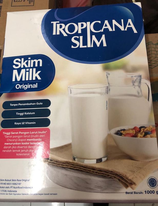 Susu Tropicana Slim Skim