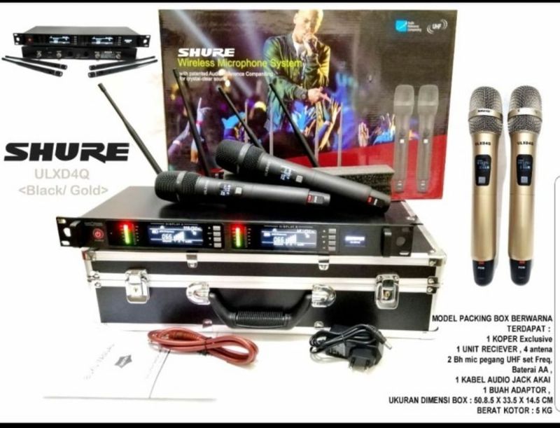 MIC MICROPHONE WIRELESS SHURE ULXD4Q