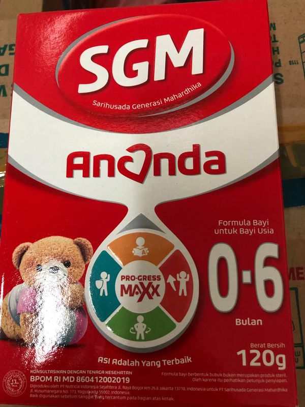 Susu SGM Ananda (0 - 6 bulan)