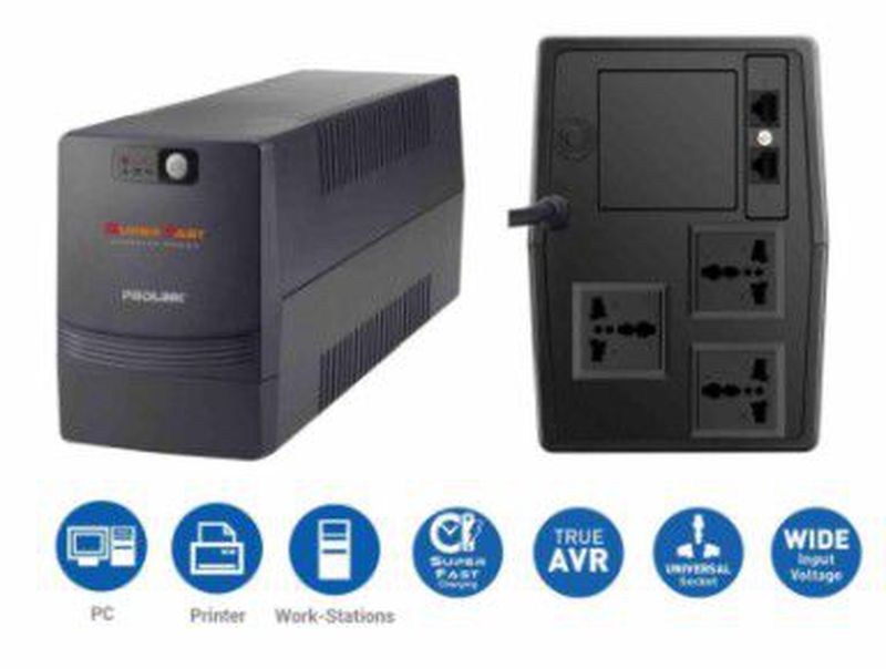 UPS Prolink PRO1201SFCU 1200VA with AVR & USB Port