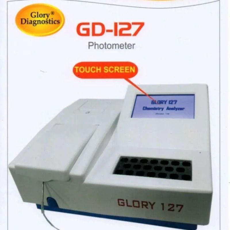 Photometer / Chemistry Analyzer Glory GD-127 Touch Screen