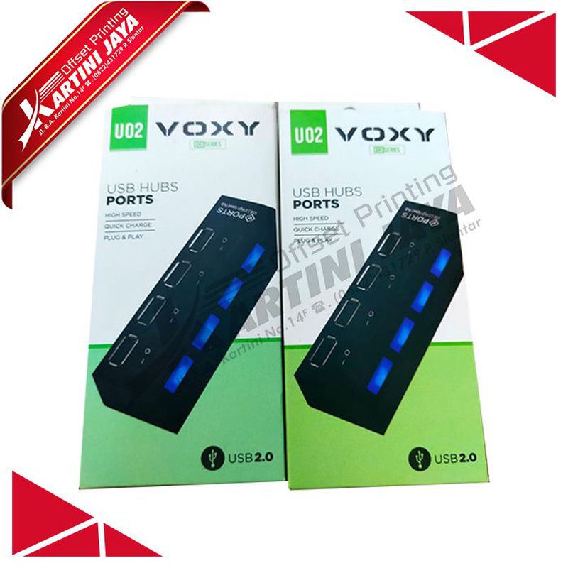 USB HUB PORTS VOXY 2.0
