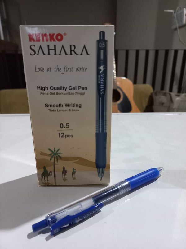 Ballpoint (Pulpen) Kenko Sahara (Biru)
