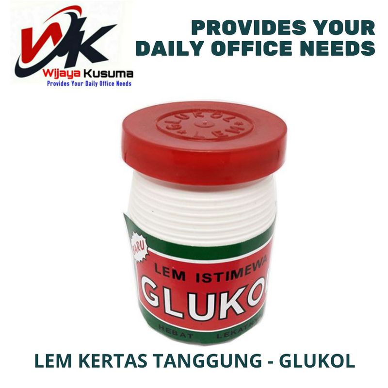 Lem Kertas Glukol Tanggung