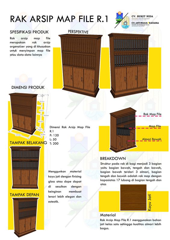 Rak Arsip Map File R.1