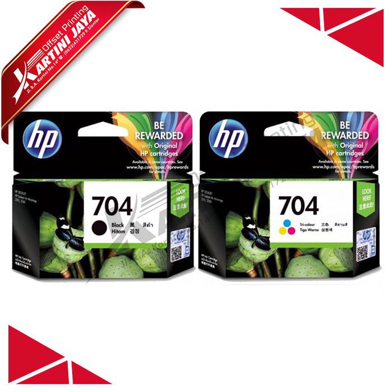 CATRIDGE HP 704 BLACK/ COLOR