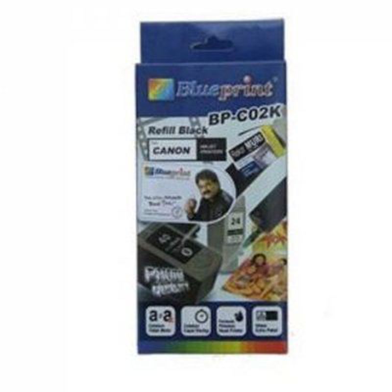Tinta Blueprint Canon Refiil Black Pack 40ML Photo [BP-RF40ML-CBK]