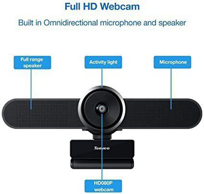 Webcam TENVEO VA200 PRO FHD 1080P