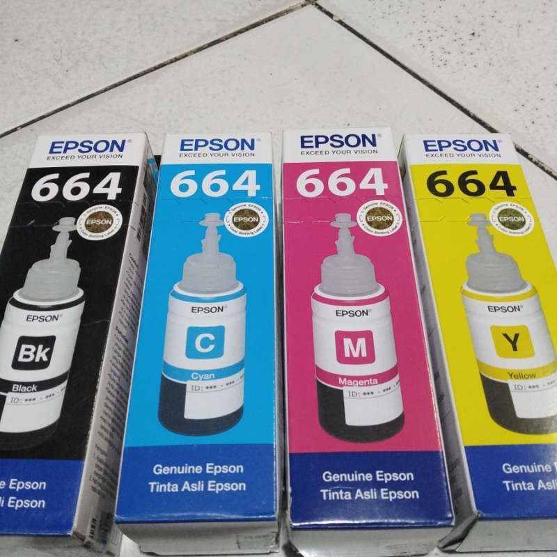 Tinta Printer Epson No 664/Tinta printer L405 - Merah