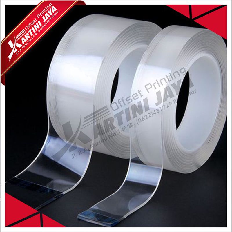 DOUBLE TAPE 1 INCHI TRANSPARANT