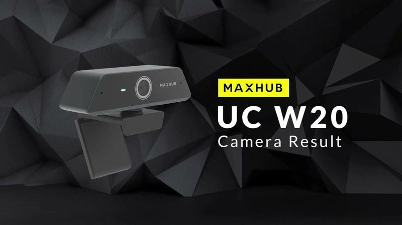 Maxhub UC W21 Conference Camera - UHD 4K USB Webcam & Microphone
