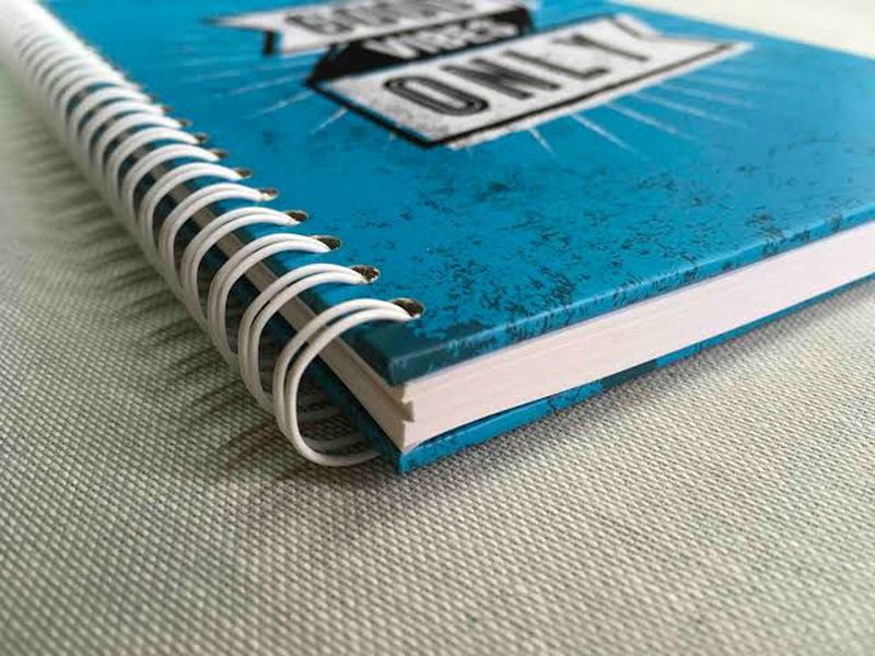 Notebook Spiral Hard cover Custom