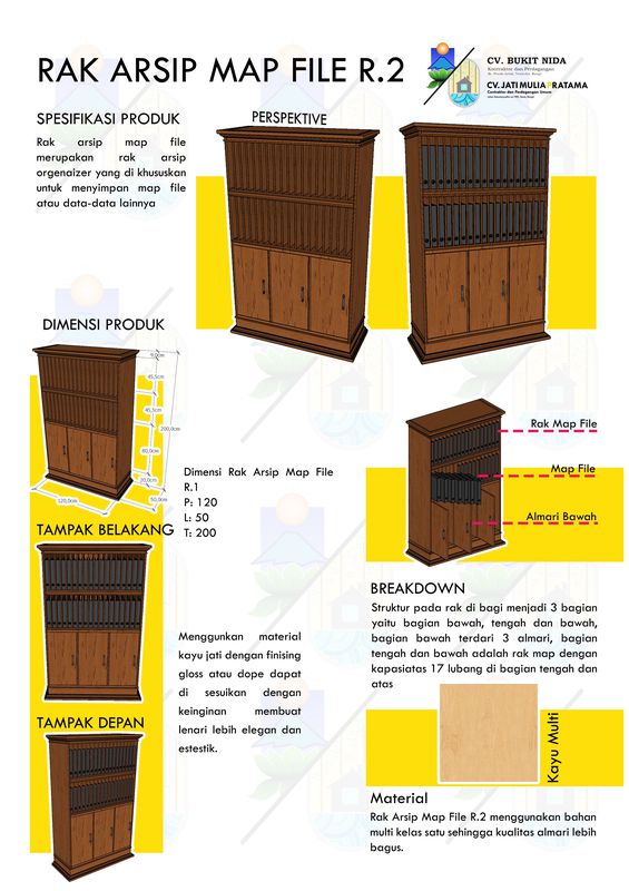 Rak Arsip Map File R.2