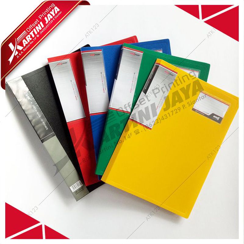 DOKUMEN HOLDER ISI 20 POCKET FOLDER ONE