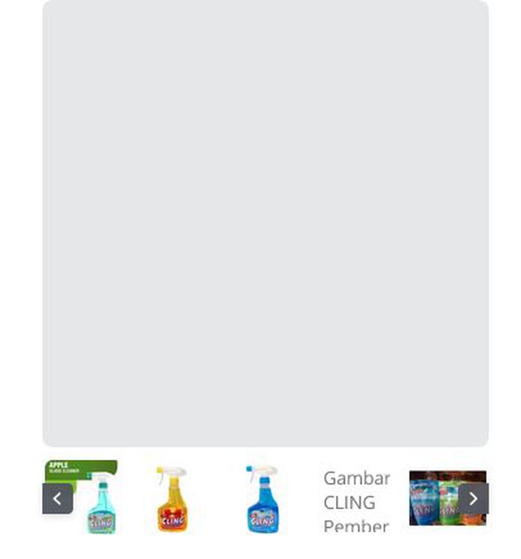 Bahan Pembersih Kaca / Cling