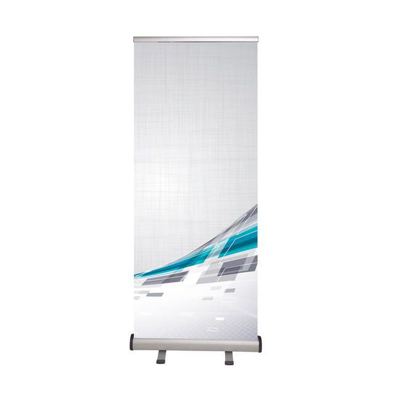Roll Up Banner Ukuran 60 X 160 Cm satu set