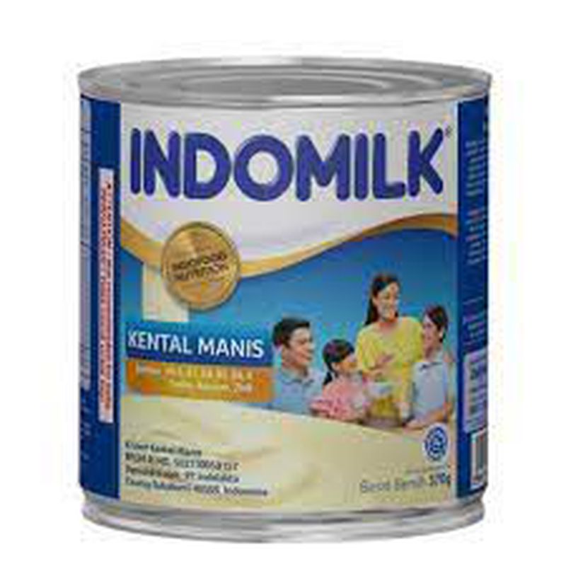 Susu Kental Manis Indomilk Vanila 370 Gram
