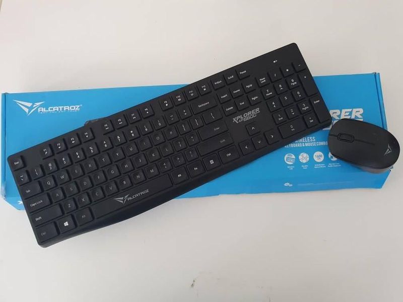 Keyboard Mouse Wirelless Alcatroz Air 6600