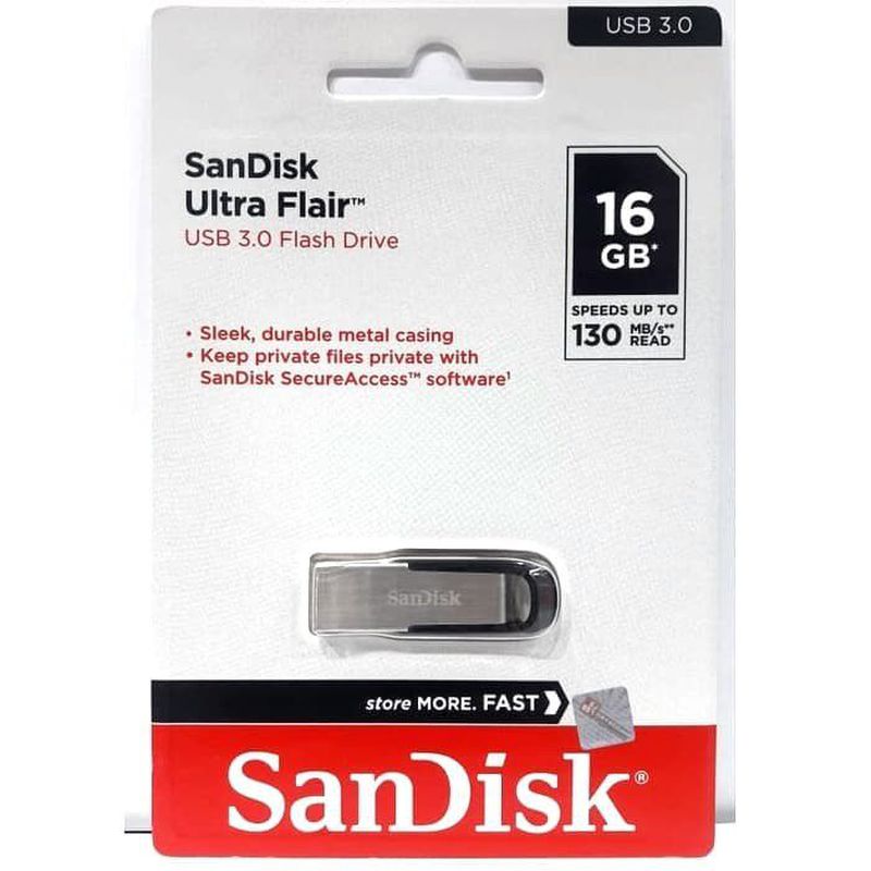 Flashdisk 16GB / SANDISK Ultra Flair 16GB