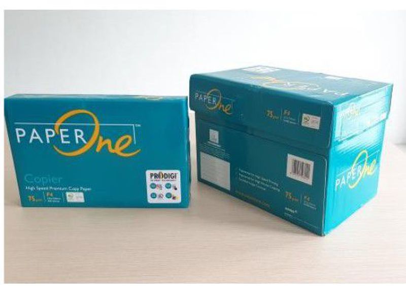 Kertas HVS / Kertas Fotocopy Paper One F4 75 gr
