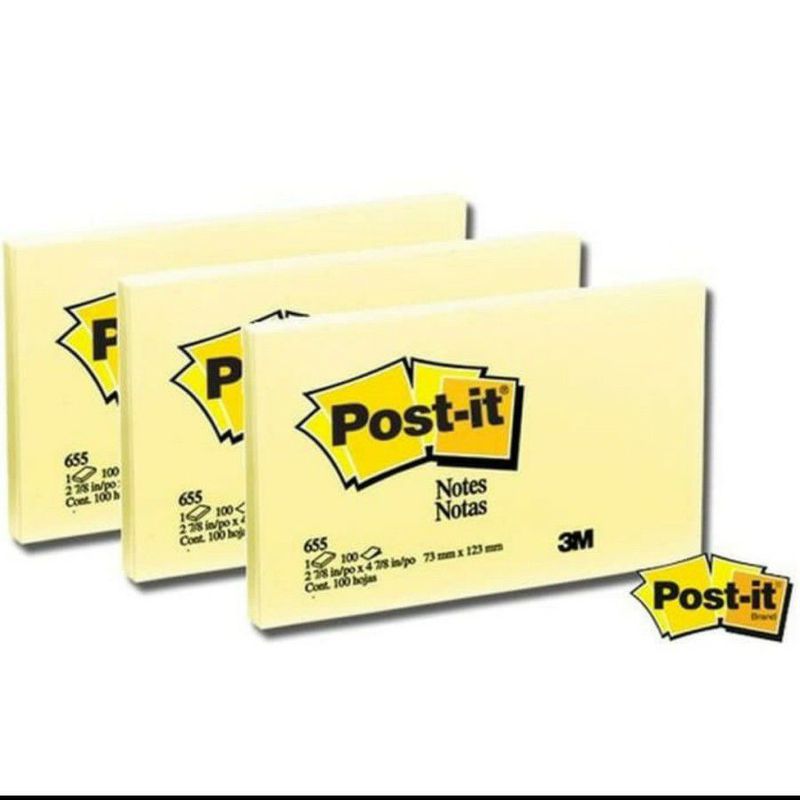 Post It 3M Kecil 3x5 Inch 655