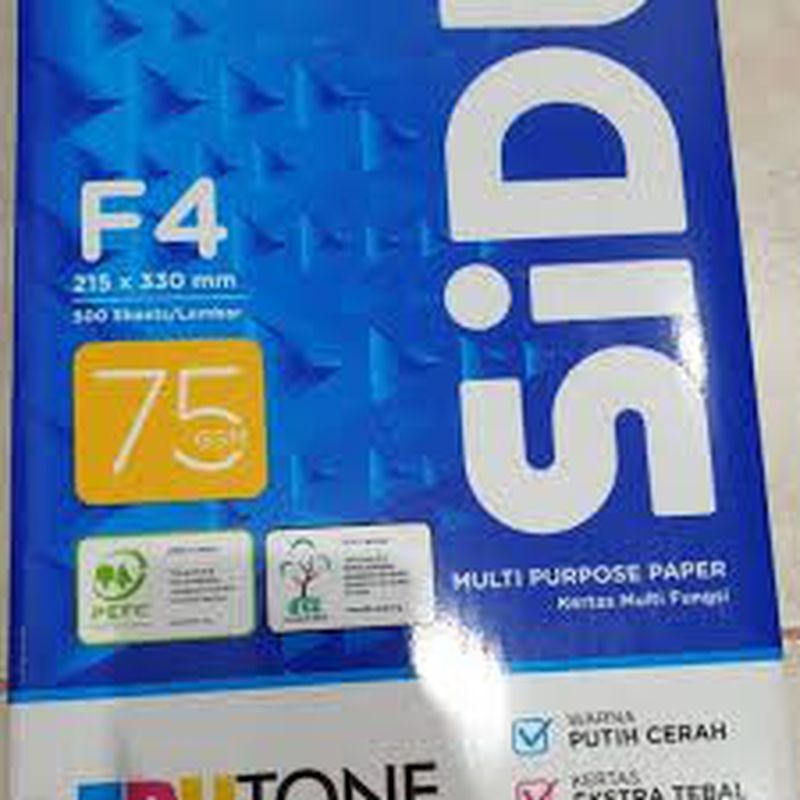 KERTAS HVS F4 70/75 GR - F4 75gr