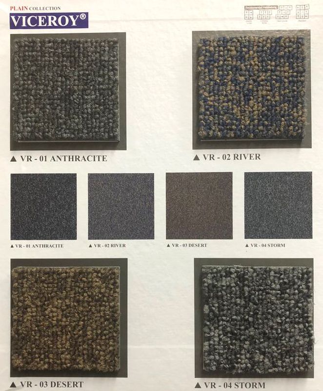 Carpet Tiles ( Viceroy ) - Multicolor