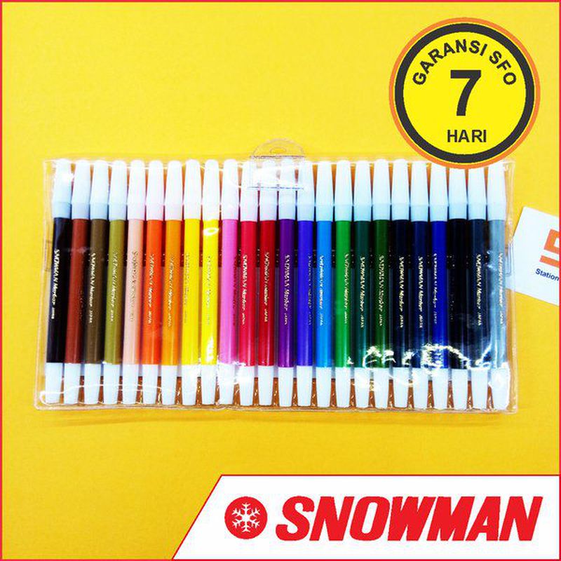 Spidol Snowman kecil