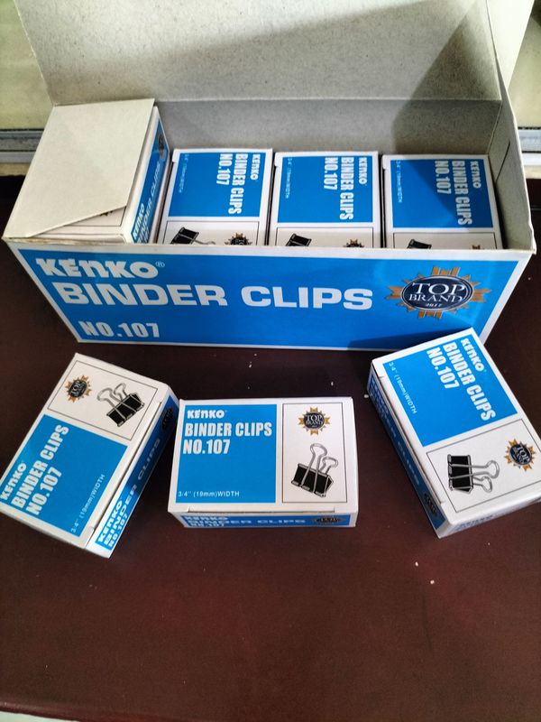 BINDER CLIPS NO. 107