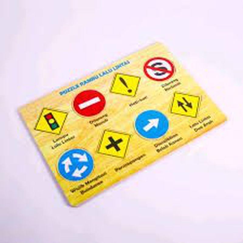 Puzzle Rambu Lalu Lintas