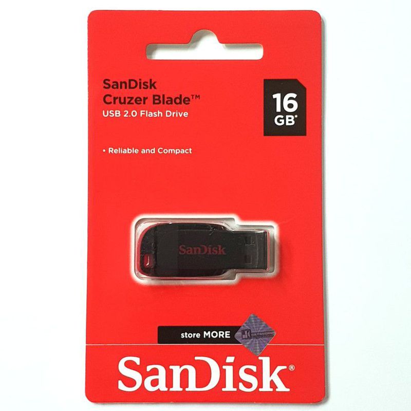 flashdisk sandisk cruzer blade 16gb